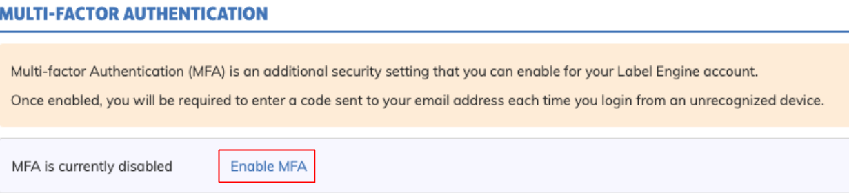Safeguard your Label Engine Account: The Importance of Multifactor ...